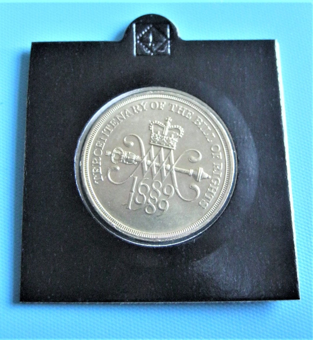 Tercentenary of the Bill of Rights 2 Two Pound Coin - 1989 - Etsy