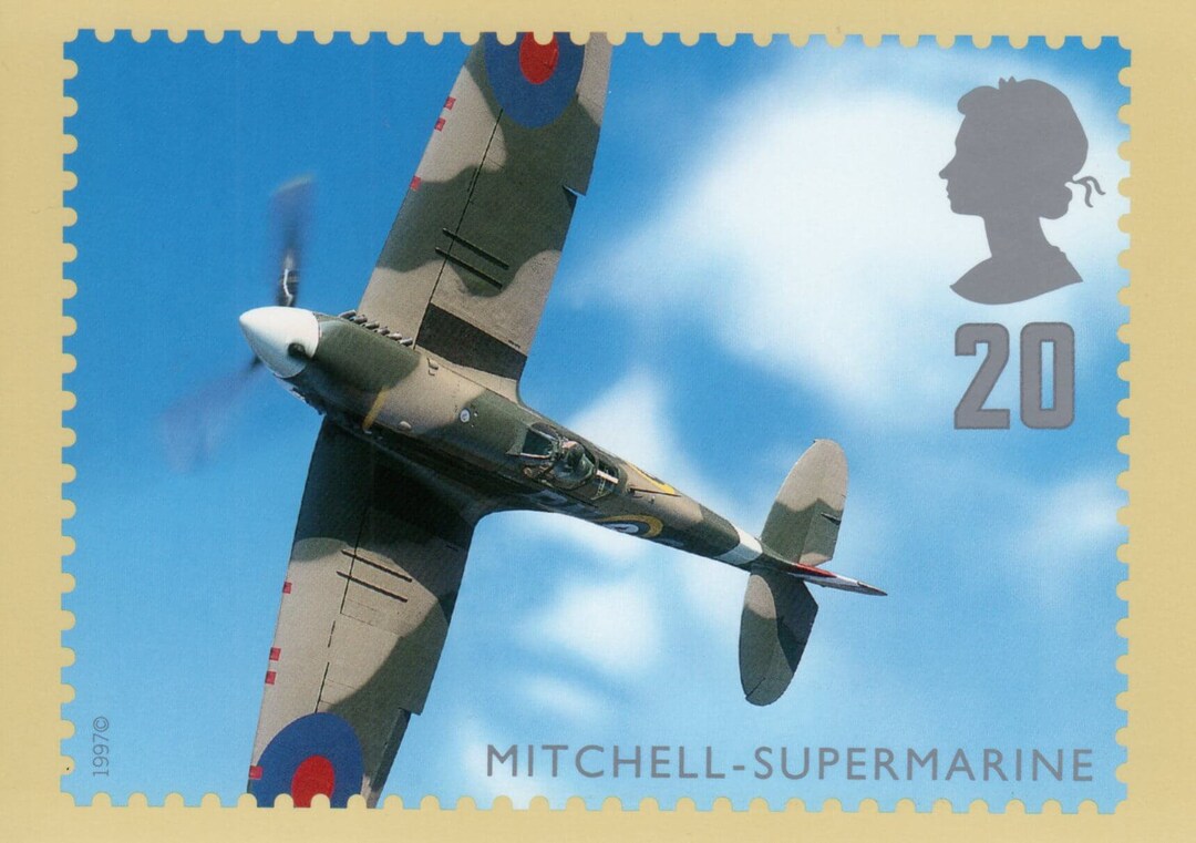 5 X Vintage Postcards British Aircraft Designers 1997 - Etsy