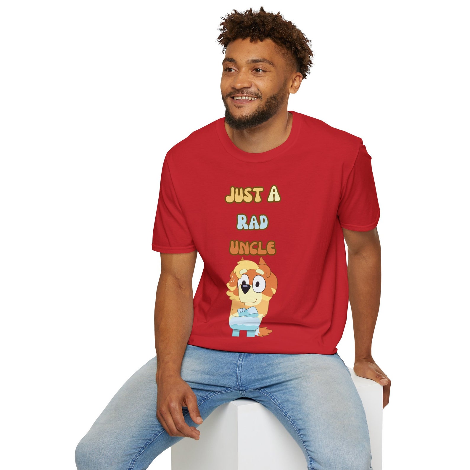 Rad Uncle Gift, Blue Heeler Shirt - Etsy