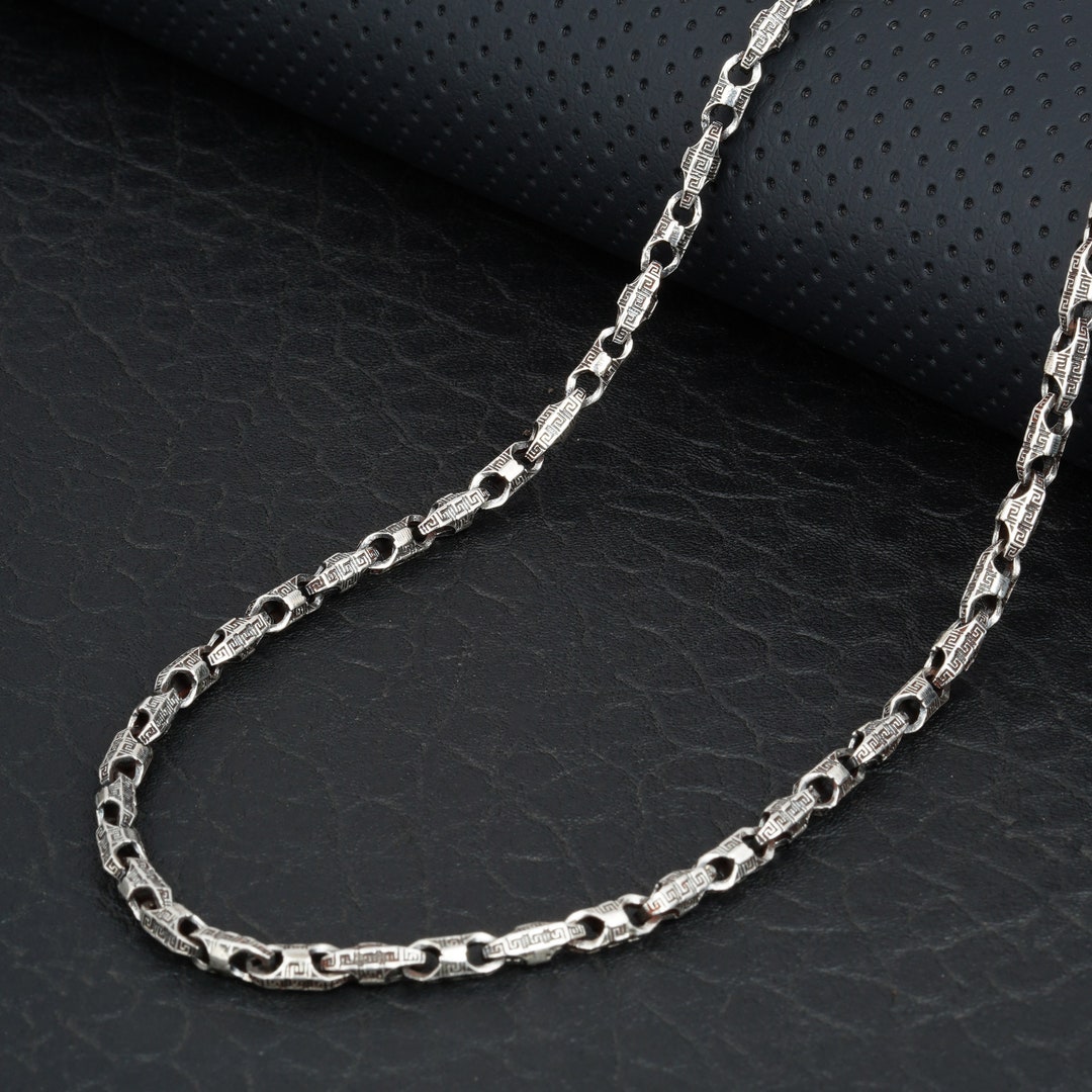 Handmade Necklace, 925 Sterling Silver Fancy Chain, Unique Necklace ...