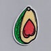 Embroidered Avocado Patch Applique Iron-on Avocado Segment Patches - Etsy