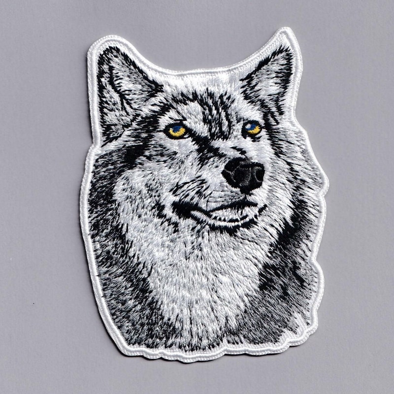 Wolf Applique - Etsy