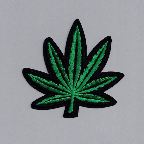 Weed Leaf Patch - Etsy