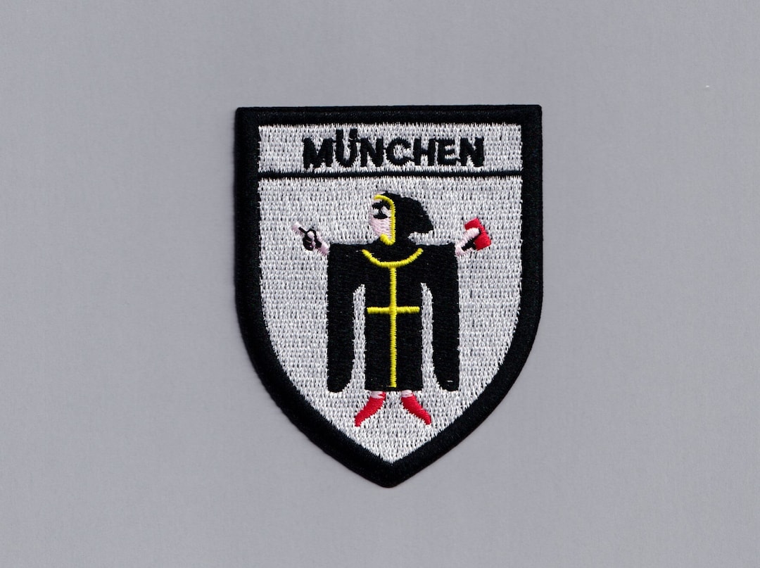 Munich Crest Patch Applique Embroidered Iron-on Germany Travel ...