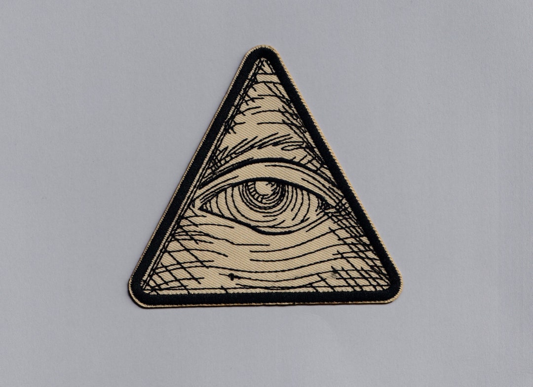 Eye of Providence Embroidered Patch Iron on All Seeing Eye Patch ...