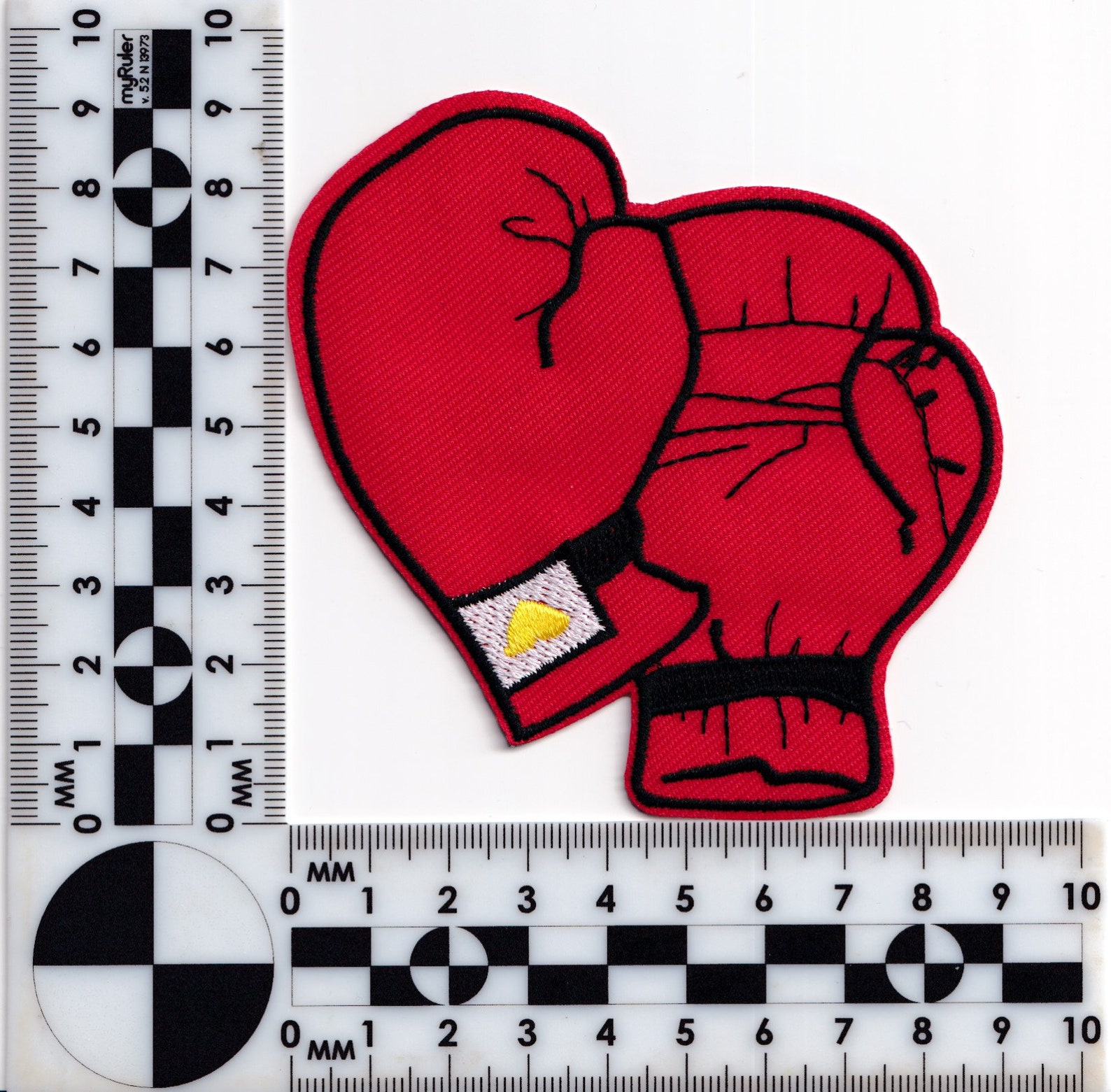Large Embroidered Boxing Glove Patch Applique - Etsy