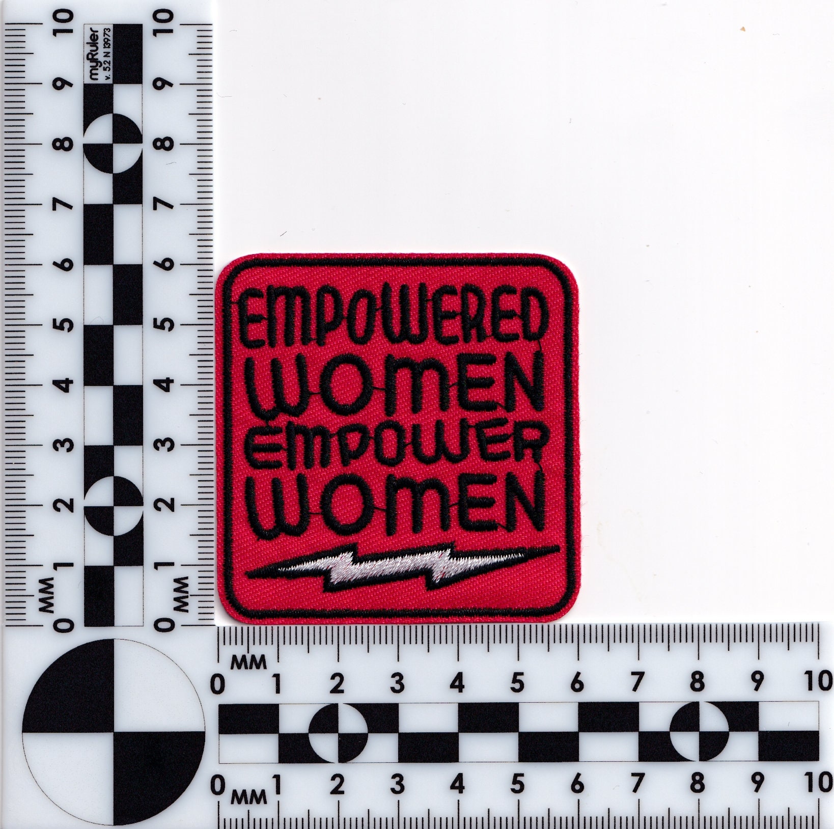 Iron On 'Empowered Women Empower Women' Patch Embroidered Feminist ...
