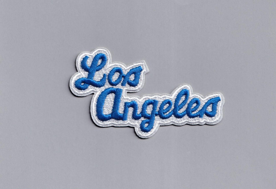 Los Angeles Patch Iron-on Embroidered LA Applique Patches - Etsy