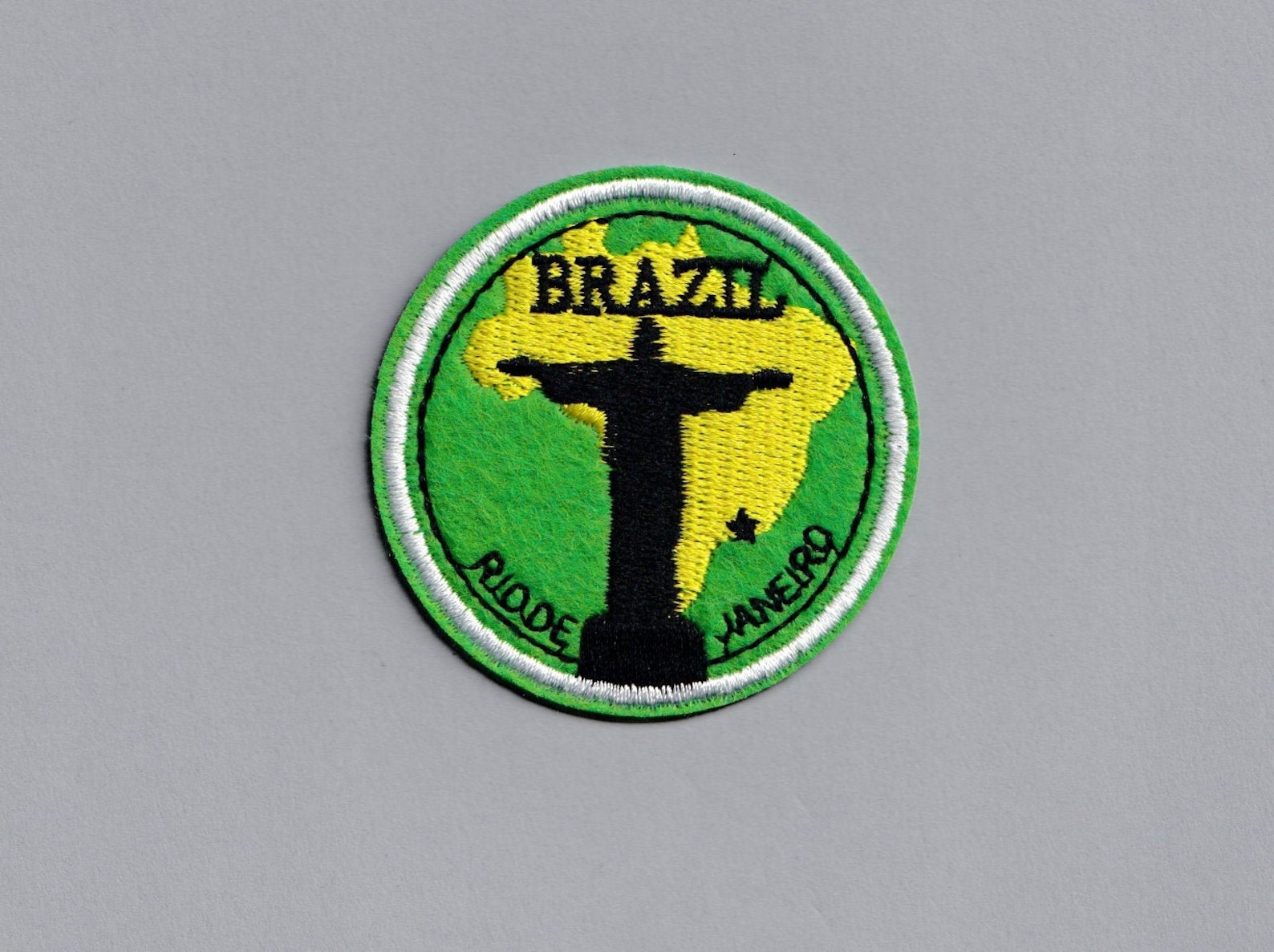 Embroidered Rio De Janeiro Patch Iron on Christ the Redeemer - Etsy