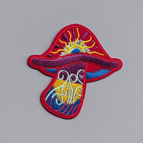Magic Mushroom Patches Toadstool Badges Iron on Patch - Etsy Canada