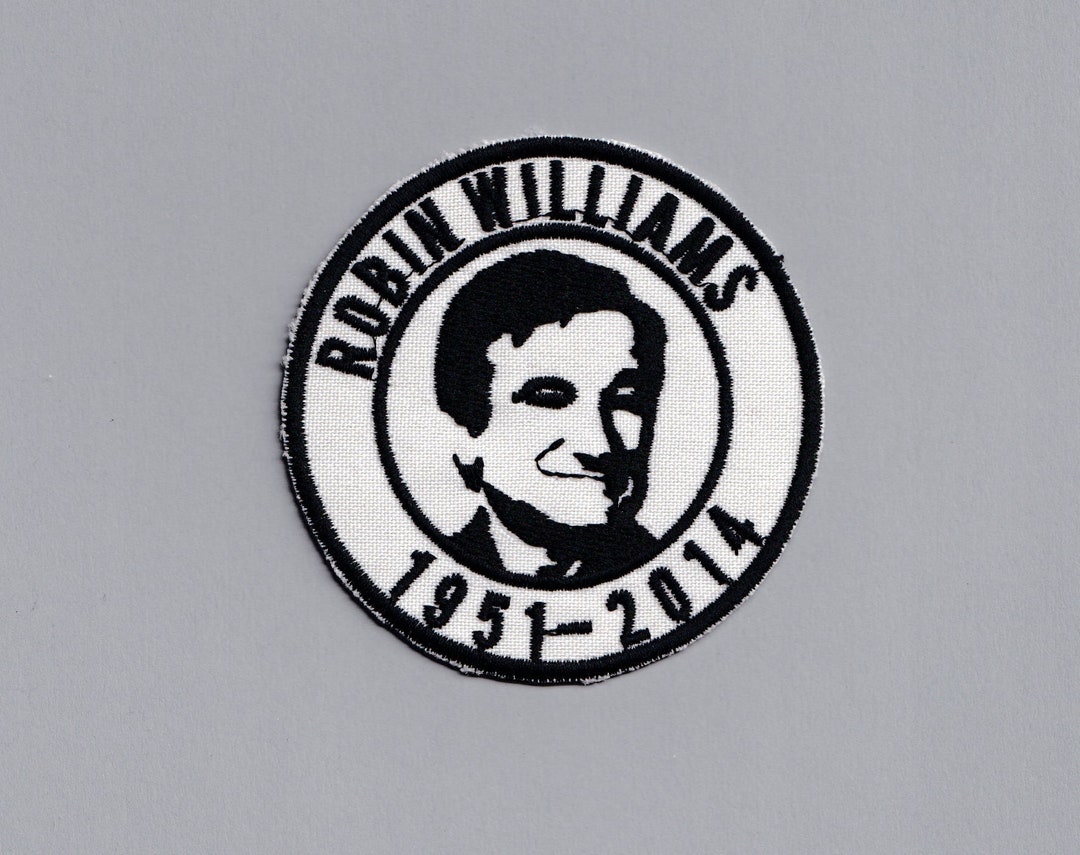 Embroidered Iron on Robin Williams Patch Applique Movie Film - Etsy