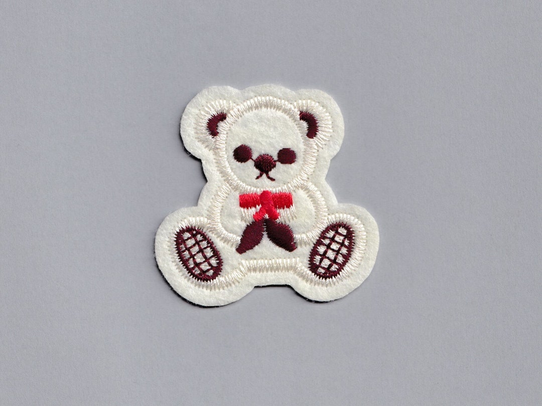 Cute Teddy Bear Patch Applique Kids Embroidered Iron on Bear Patch - Etsy