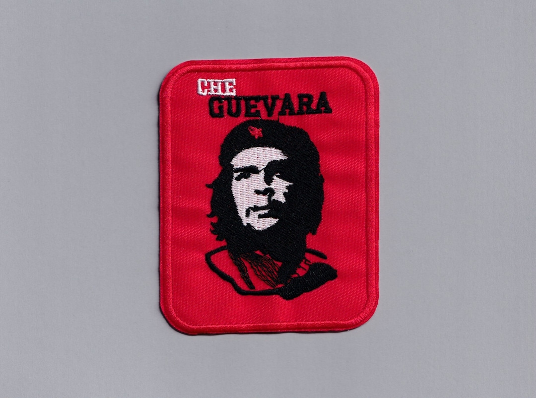 Red Che Guevara Patch Iron-on Embroidered Communism Communist Patch ...