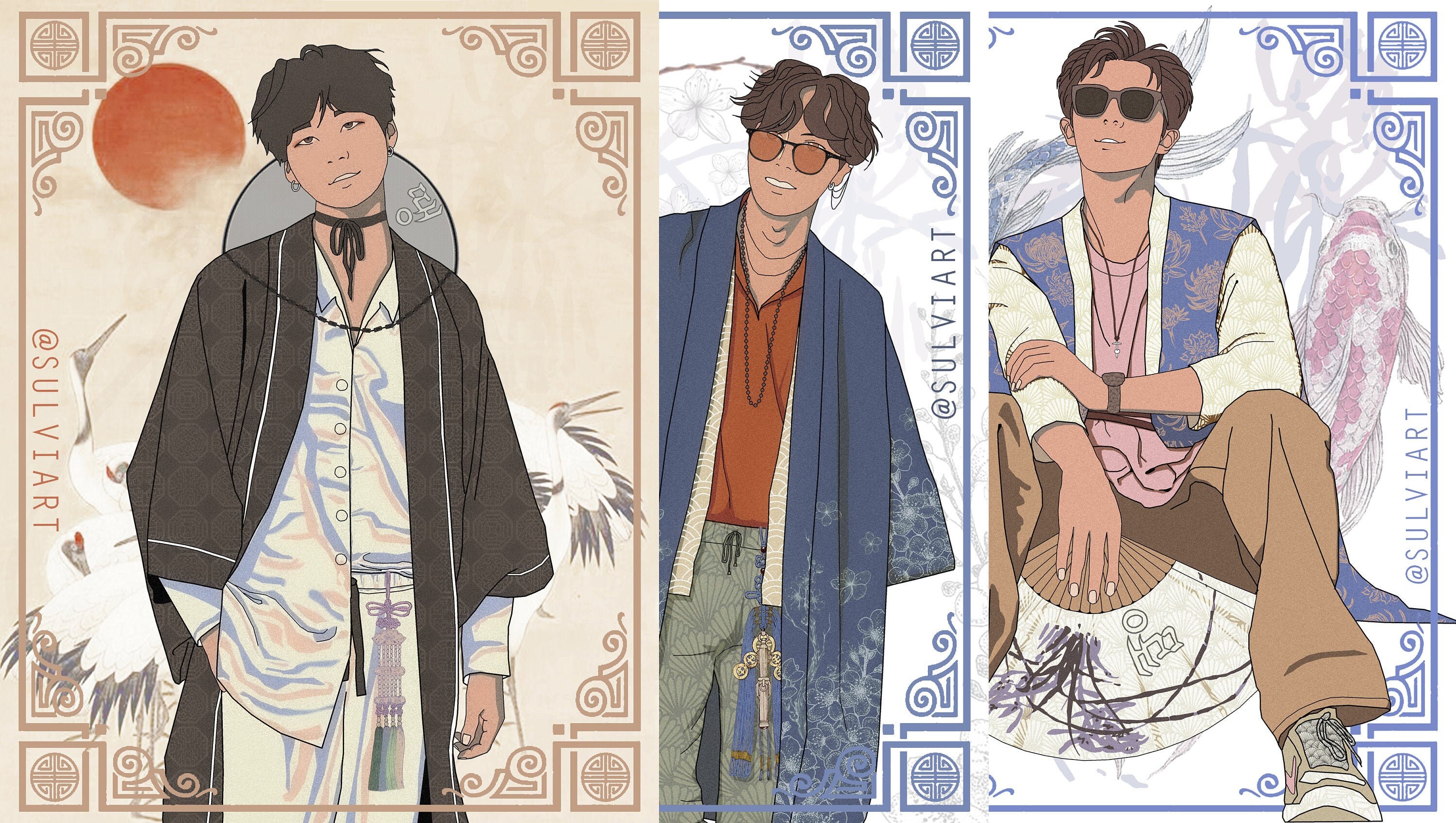 BTS Ddaeng Rap Line Prints. - Etsy Denmark