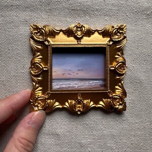 Vintage Inspired Gold Framed Fridge Magnets, Kitchen Decor - Etsy