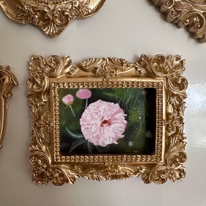 Vintage Inspired Gold Framed Fridge Magnets, Kitchen Decor - Etsy