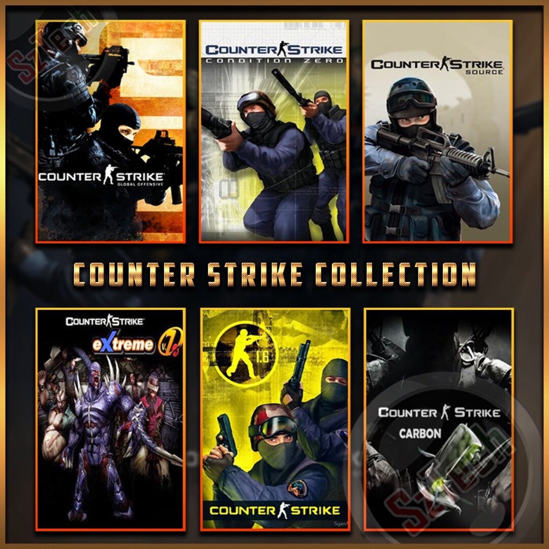 Counter Strike Collection pc Game digital Download - Etsy