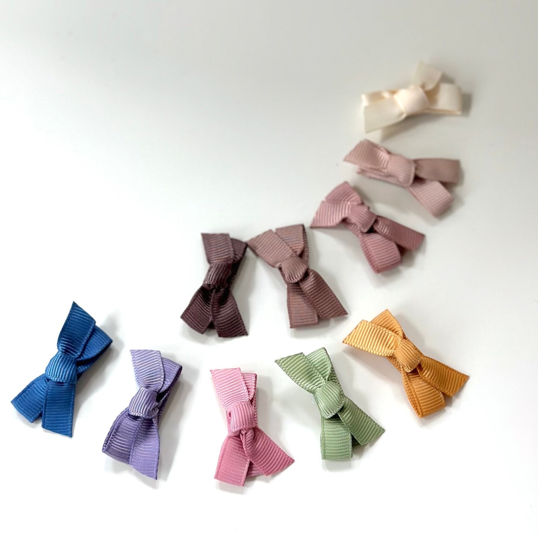 NEW! Pick Your Own | Mini Bow Snap Clips, Hair Clips, Baby Girl Hair ...