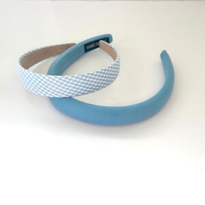 Solid and Plaid Headbands | Set of 2 Headbands, Kid and Adult Headbands ...