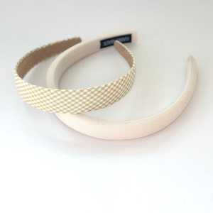 Solid and Plaid Headbands | Set of 2 Headbands, Kid and Adult Headbands ...