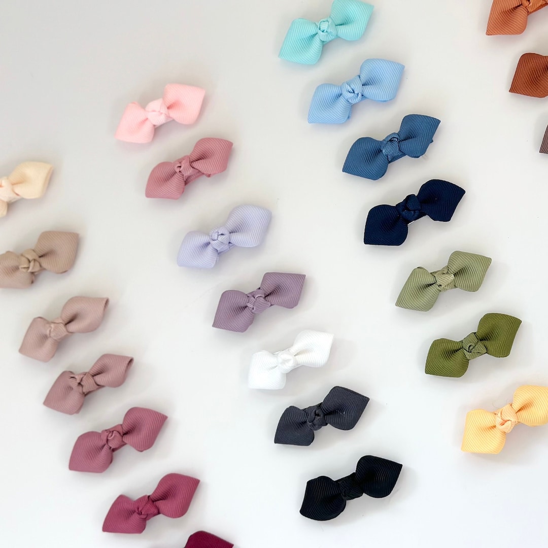 Mini Bow Pick Your Own Sophie Collection, Hair Clips, Baby Girl Hair ...