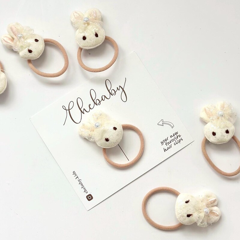 Bunny Hair Clip - Etsy