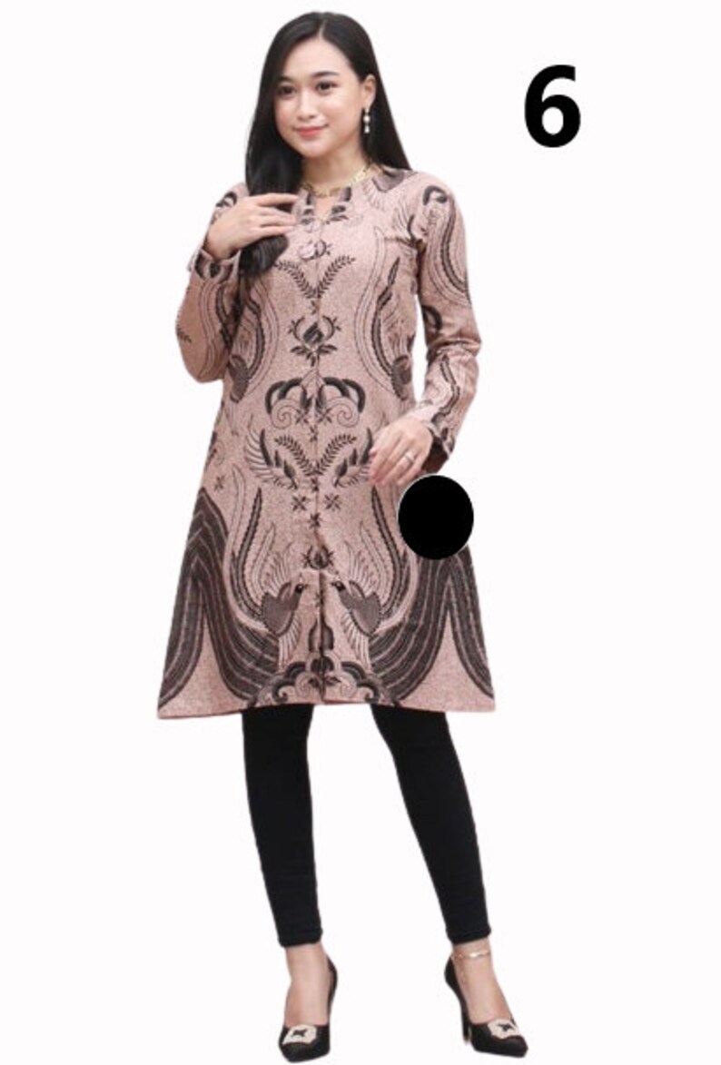 BATIK DRESS Handmade/ Formal Batik Dress/ Printed Dress/ Short - Etsy