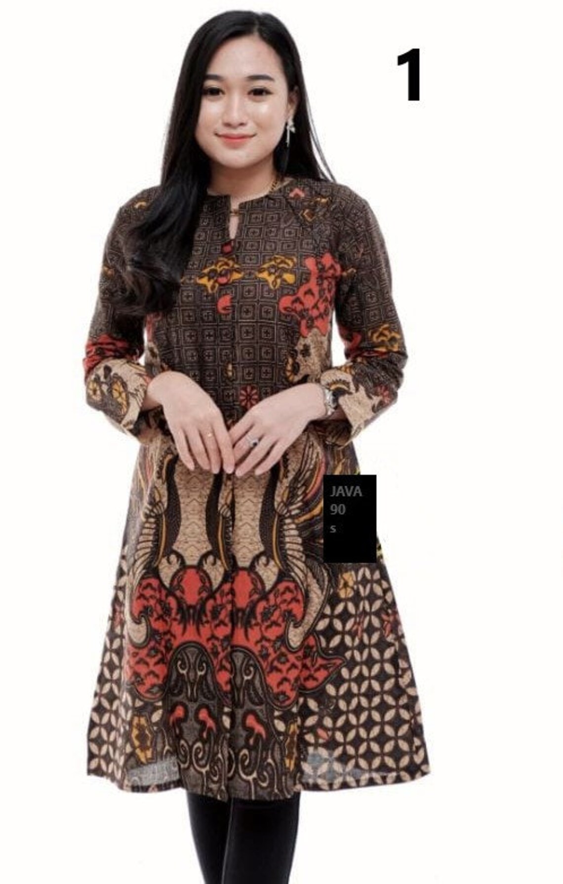 BATIK DRESS Handmade/ Formal Batik Dress/ Printed Dress/ Short - Etsy