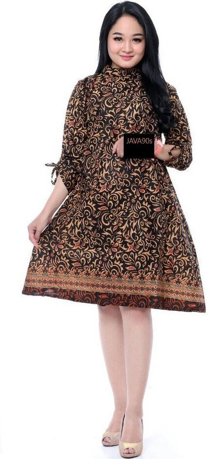 BATIK DRESS Handmade/ Formal Batik Dress/ Printed Dress/ Short - Etsy