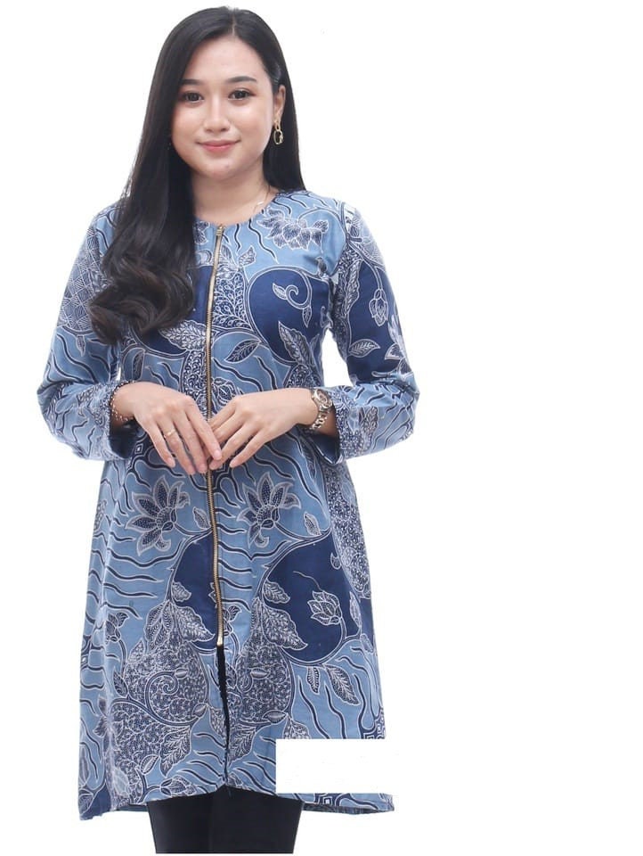 BATIK DRESS Handmade/ Formal Batik Dress/ Printed Dress/ Short Dress ...