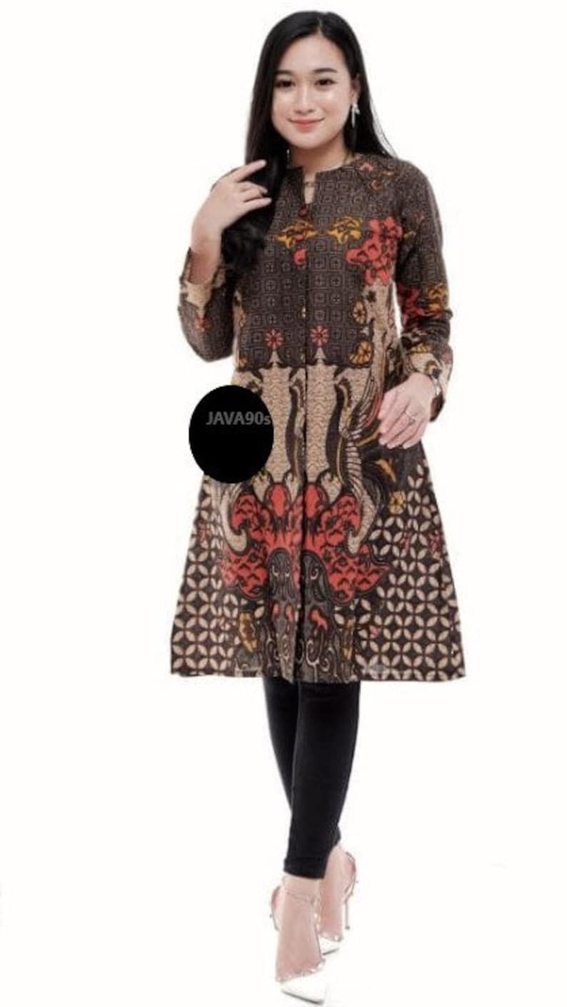 BATIK DRESS Handmade/ Formal Batik Dress/ Printed Dress/ Short - Etsy