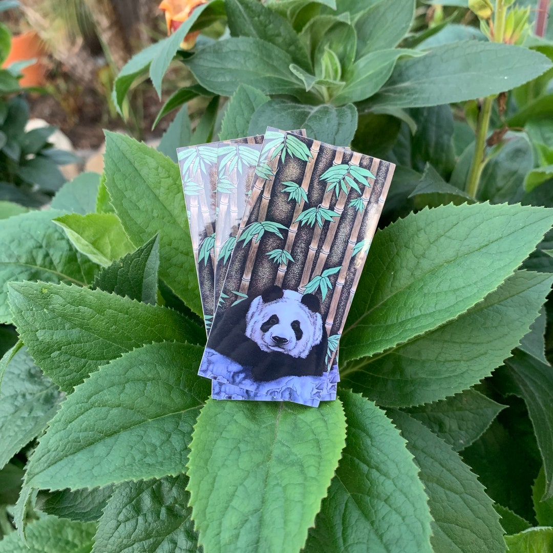Giant Panda Sticker - Wildlife - Laptop, Water Bottle, Storage ...