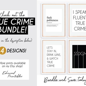 SSDGM Definition Print: True Crime Fan Art (digital Download) - Etsy