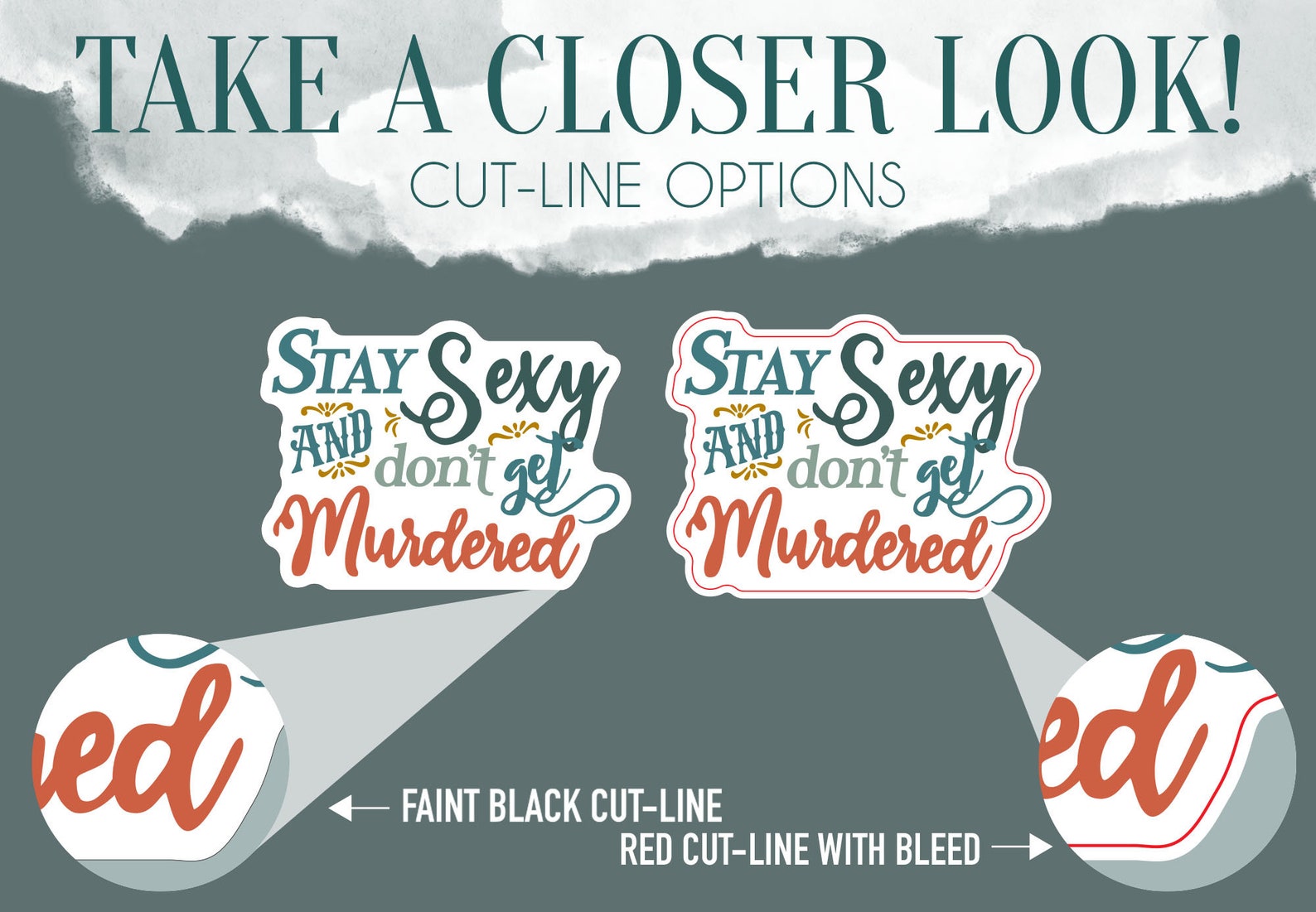 My Favorite Murder Sticker Sheet for Cricut MFM Stickers My - Etsy