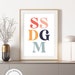 SSDGM Poster My Favorite Murder Wall Decor for Cute Cubicle Decor, Stay ...