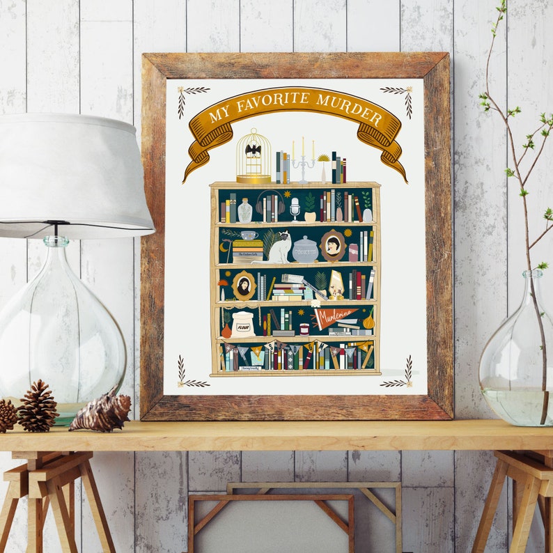 My Favorite Murder Poster for True Crime Design MFM Merch and | Etsy