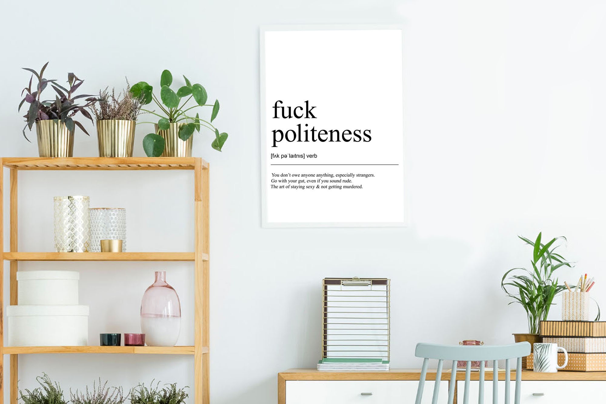 My Favorite Murder Wall Decor for Murderino True Crime Fans, Dictionary ...