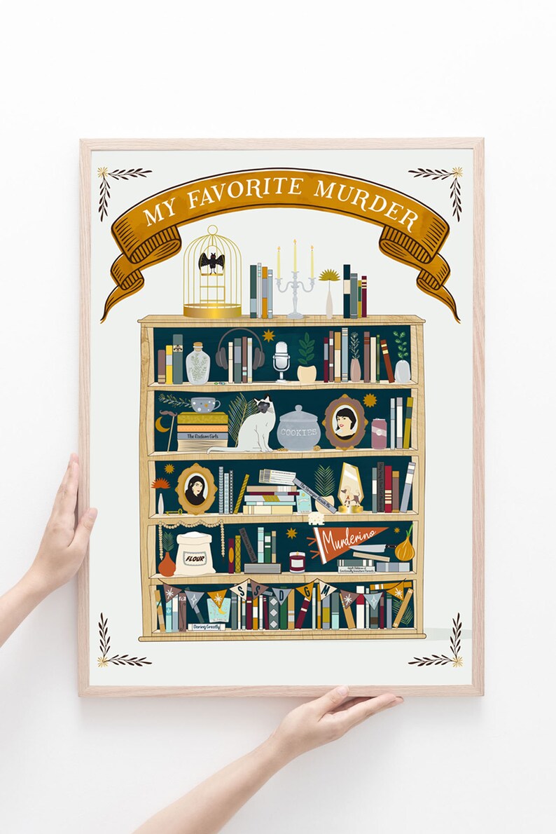 My Favorite Murder Poster for True Crime Decor, MFM Merch and MFM ...