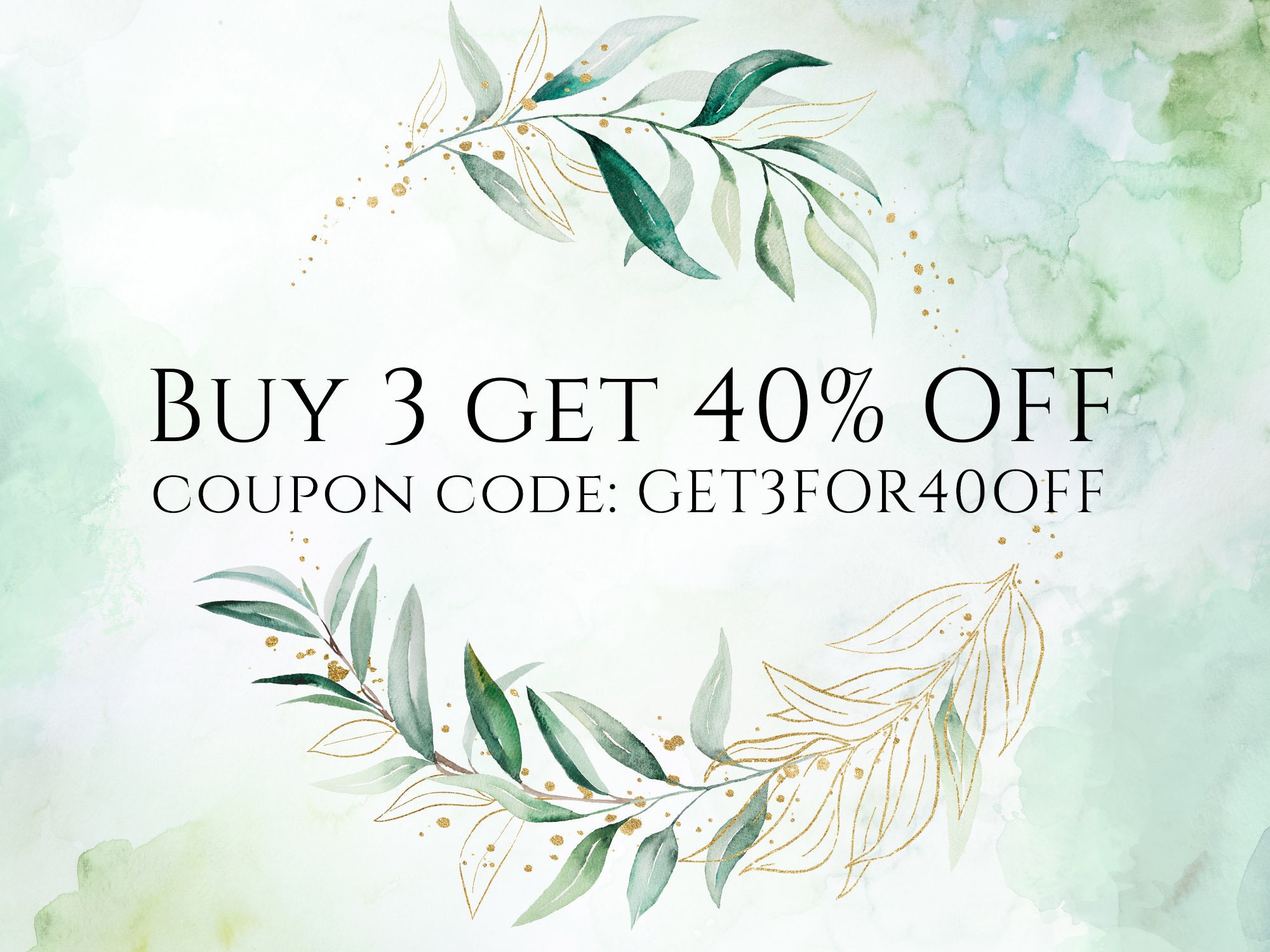 Watercolor Eucalyptus Wreaths and Frames Clipart, Greenery ...