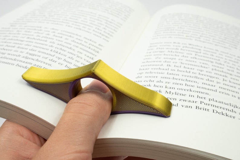 Thumb Book Page Holder | Book Page Holder for Reading | Keep Pages Open ...