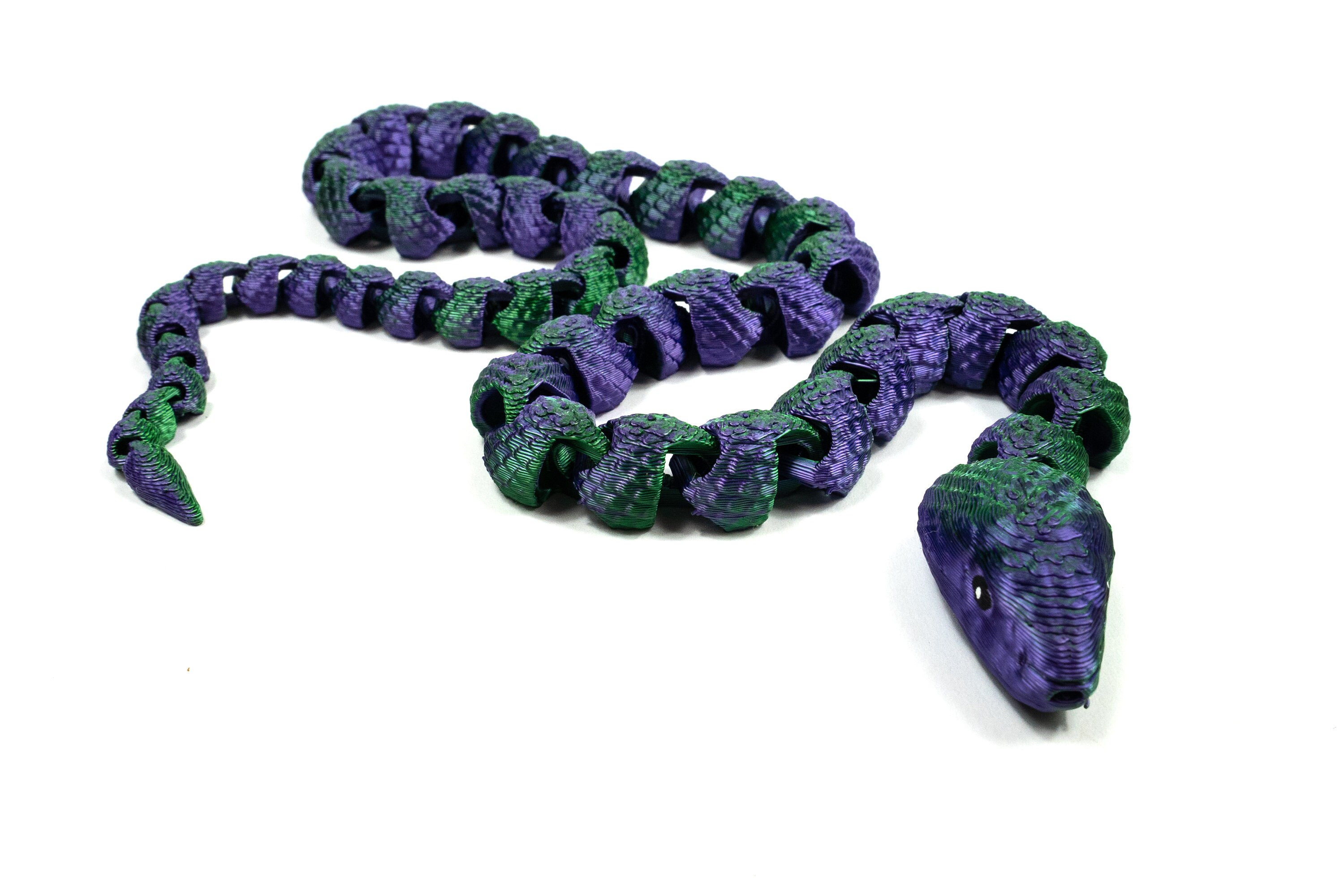 Snake Fidget Toy Flexible Articulated Long Snake Gift - Etsy