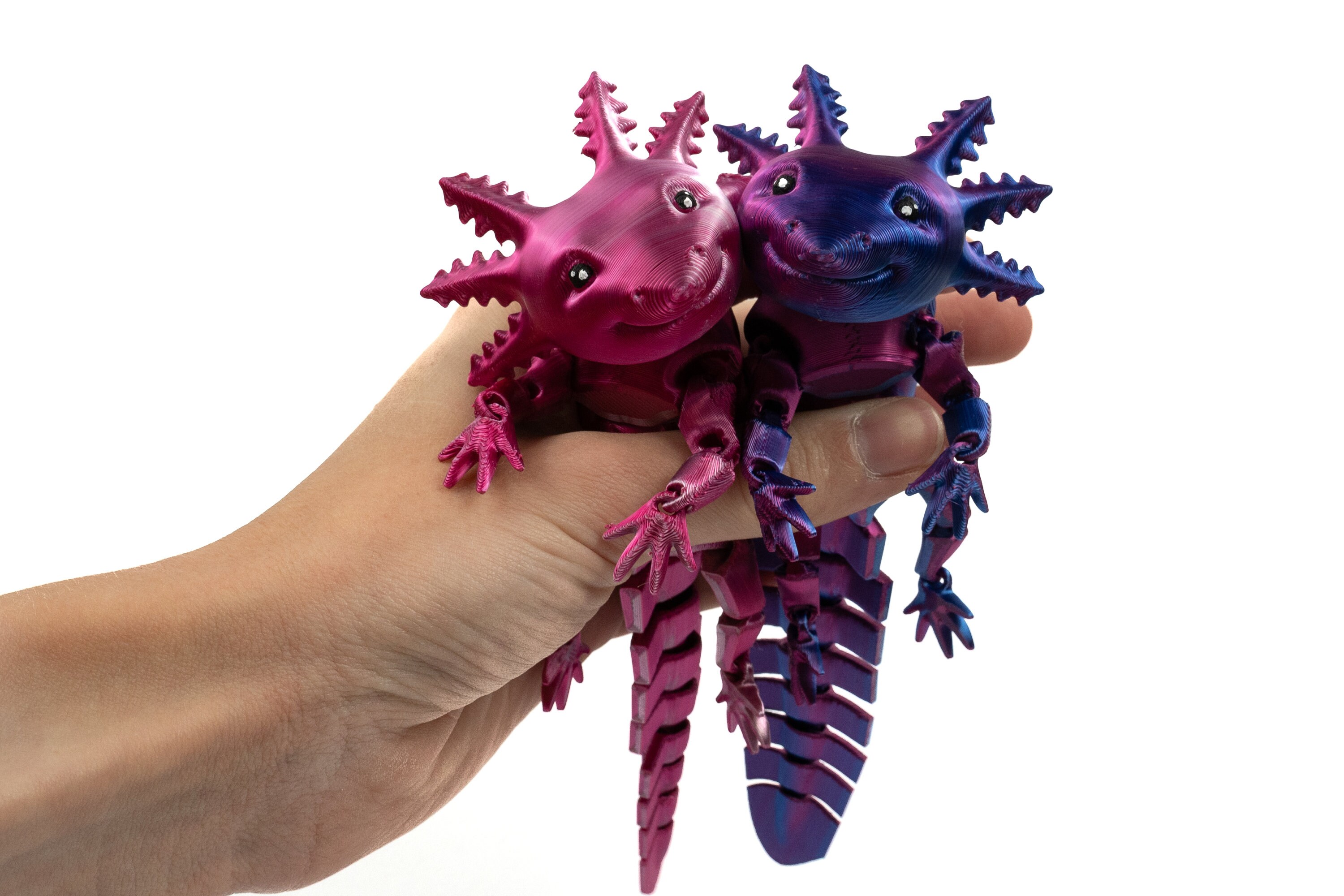 Axolotl Fidget Toy Articulated Axolotl Gift Sensory Desk Toy - Etsy ...