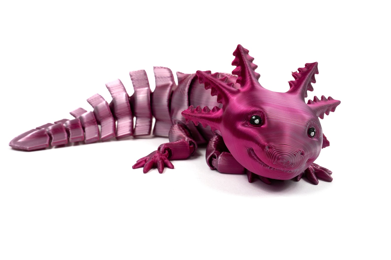 Axolotl Fidget Toy Articulated Axolotl Gift Sensory Desk Toy - Etsy