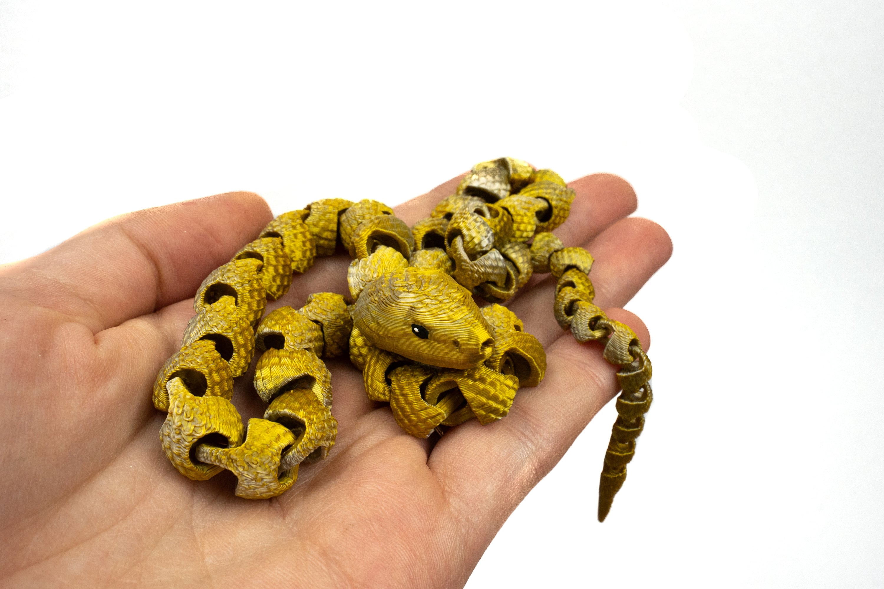 Snake Fidget Toy Flexible Articulated Long Snake Gift - Etsy