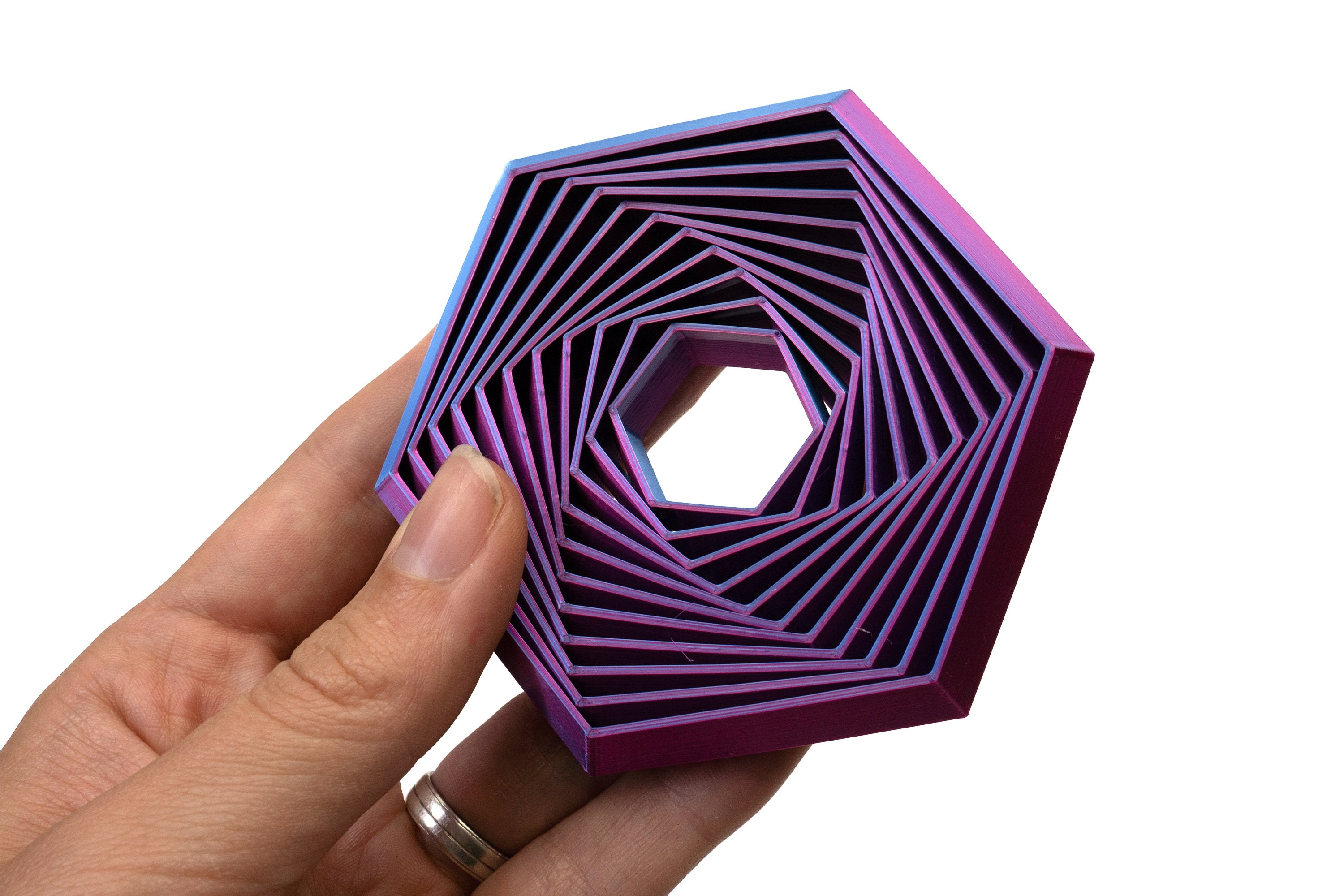 Hexagon Tornado Fidget Fidget Tornado Sensory ADHD Autism - Etsy