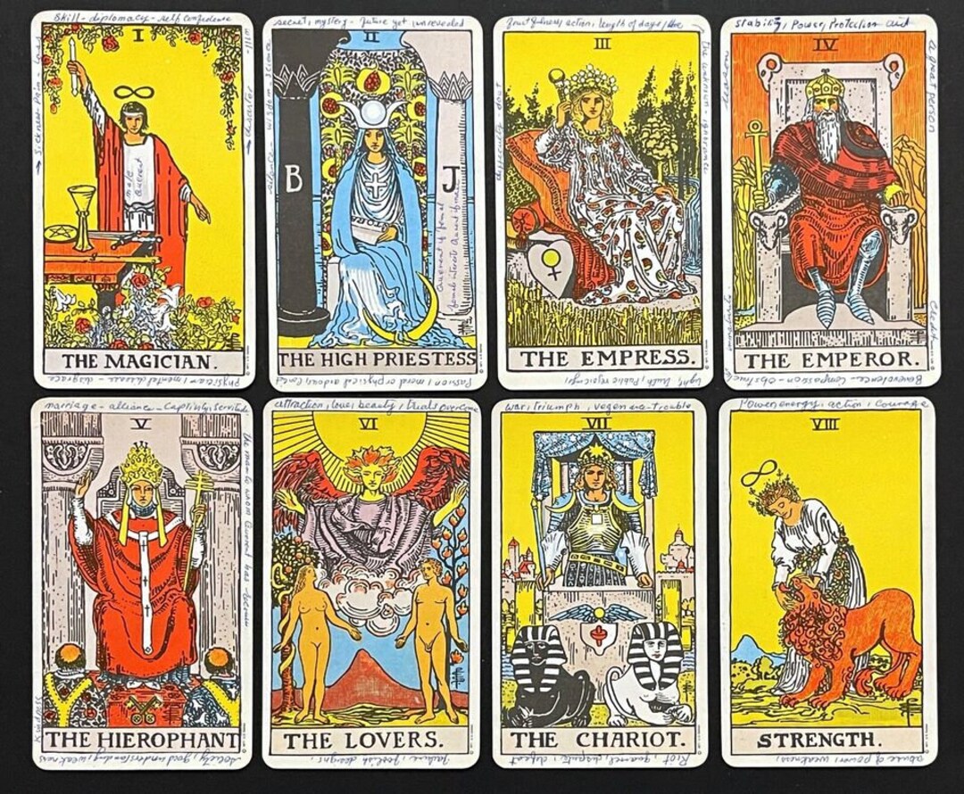 Printable Tarot Cards - Etsy UK