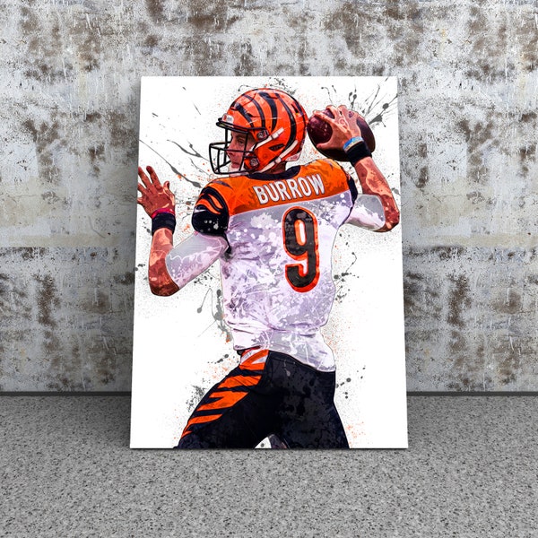 Joe Burrow Painting - Etsy