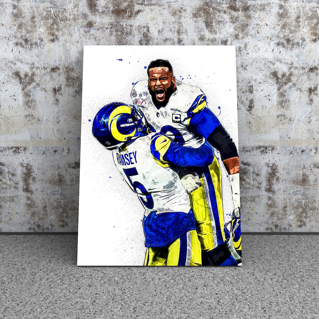 Aaron Donald Jalen Ramsey Poster Prints Canvas Los Angeles - Etsy Aaron Donald Jalen Ramsey Poster Prints Canvas Los Angeles - Etsy