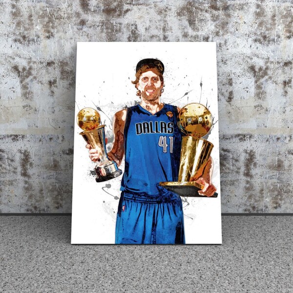 Dirk Nowitzki Poster - Etsy