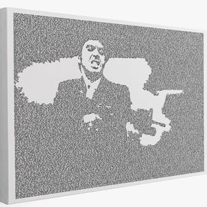 Scarface, Script, Handwritten Poster, Canvas Print, Poster Print, Wall ...